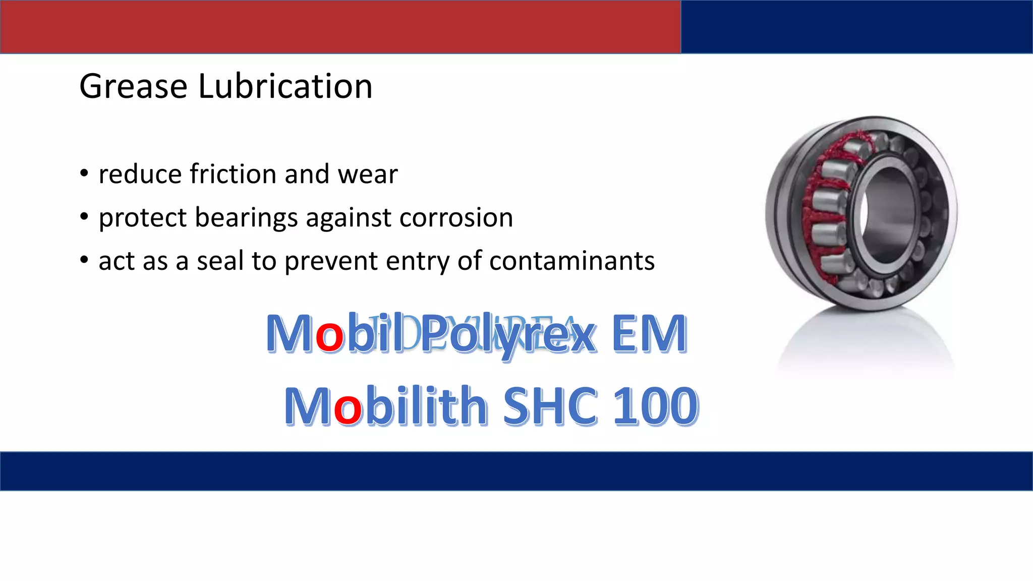 Electric motor bearing lubrication by aung | PPTX