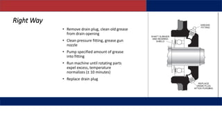 Electric motor bearing lubrication by aung | PPTX