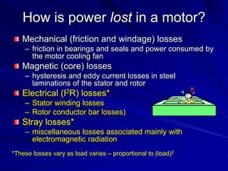 Electric Motor Efficiency Ppt