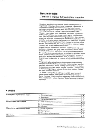Electric motors | PDF