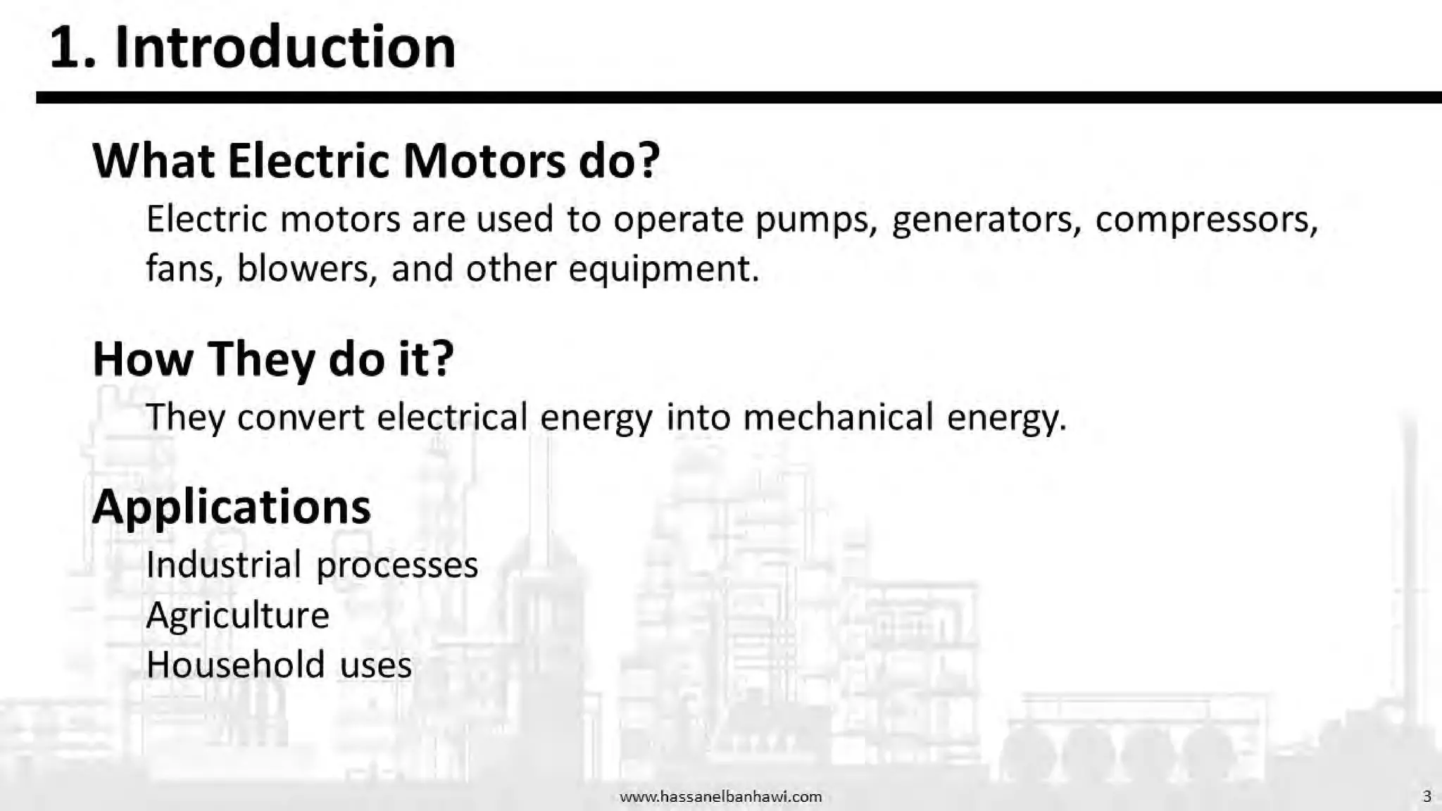 Electric Motors presentation on Types and Classification | PDF