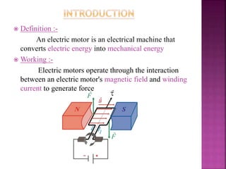 Electric motors | PPT