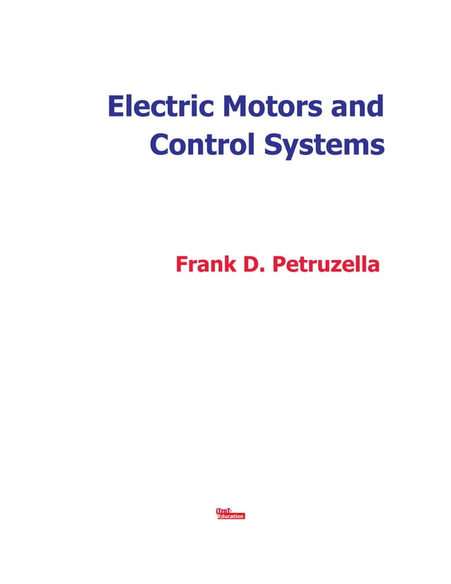 Electric motors and control systemstttyy | PPTX