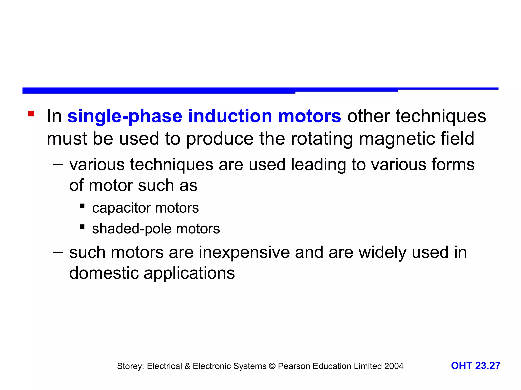 Electric motors and generators | PPT