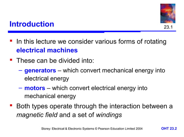 Electric motors and generators | PPT