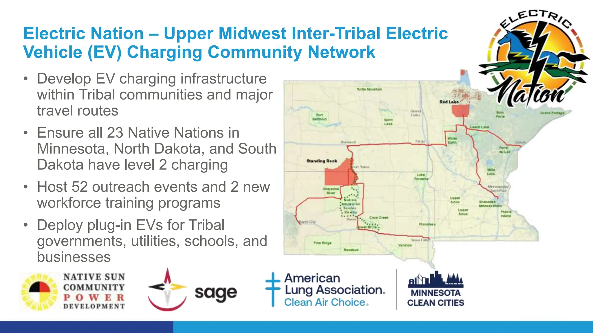 Electric Nation Upper Midwest Inter-Tribal Electric Vehicle (EV ...