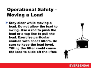 Comprehensive Electric Overhead Travelling (EOT) Crane Safety Training ...