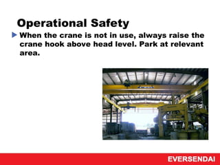 Comprehensive Electric Overhead Travelling (EOT) Crane Safety Training ...