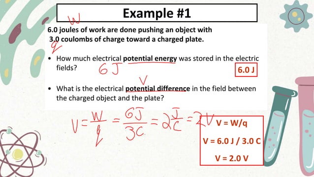 electric potencial energy.ppt | Physics | Science