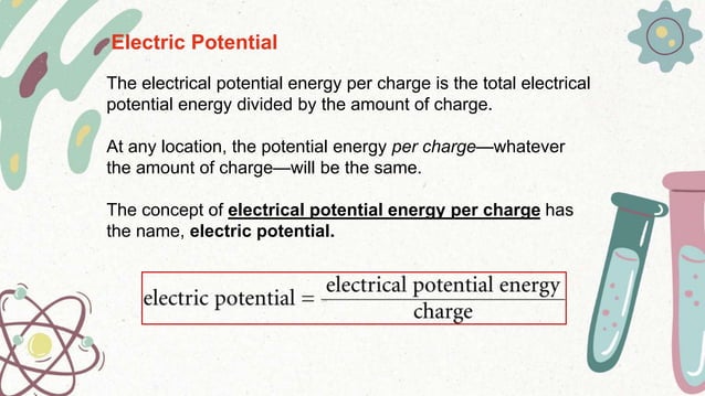 electric potencial energy.ppt | Physics | Science