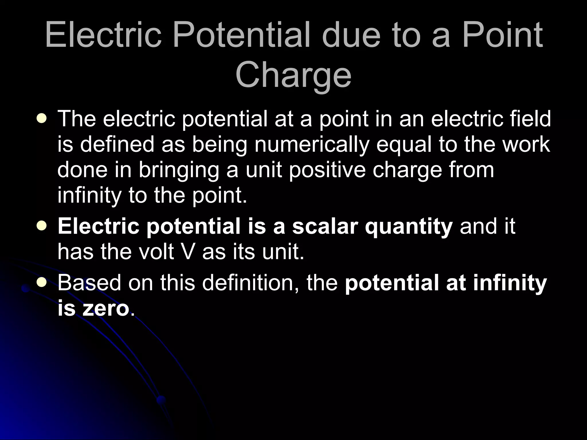 Electric Potential | PPT