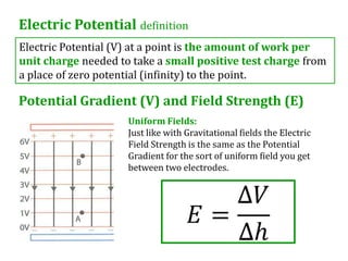 9.3 - Electric Potential | PPTX | Physics | Science