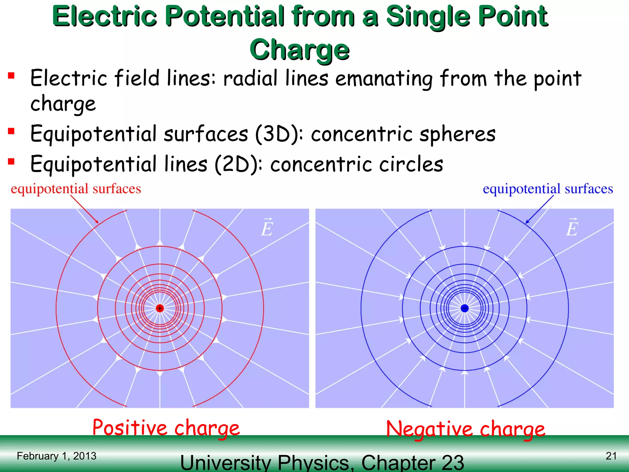 Electric potential | PPT | Physics | Science