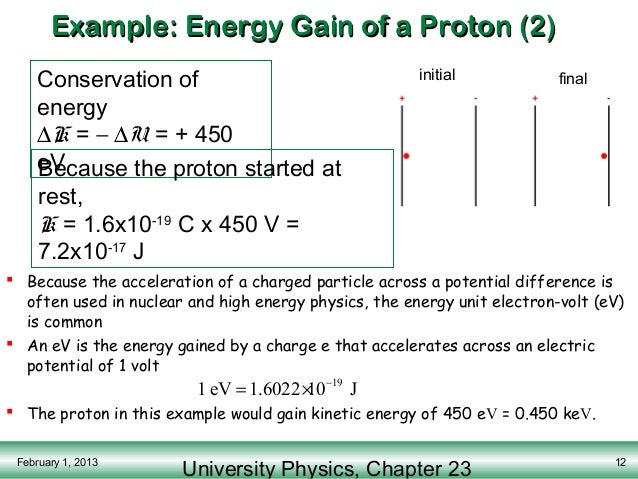 Electric Potential Energy Examples