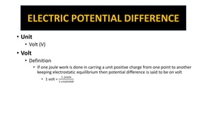 Electric potential | PDF