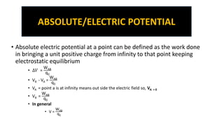 Electric potential | PDF