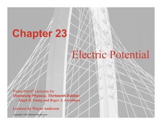 Electric Potential as one of the most significant topics in Physics | PPT