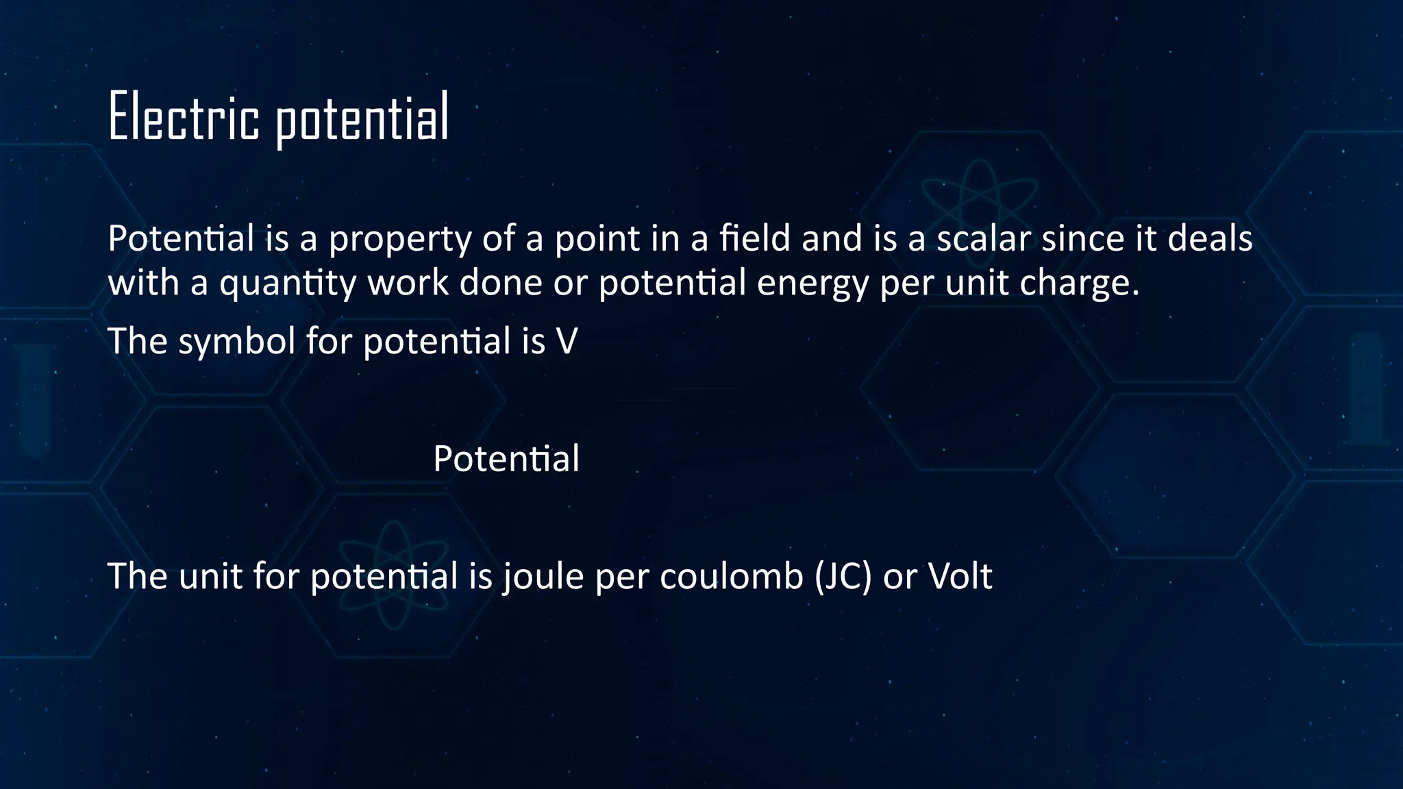 Electric potential and potential difference Part 6.pptx