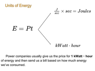 Electric power - Energy Consumption Cost | PPTX