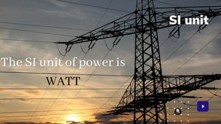 Electric Power Basics | PDF