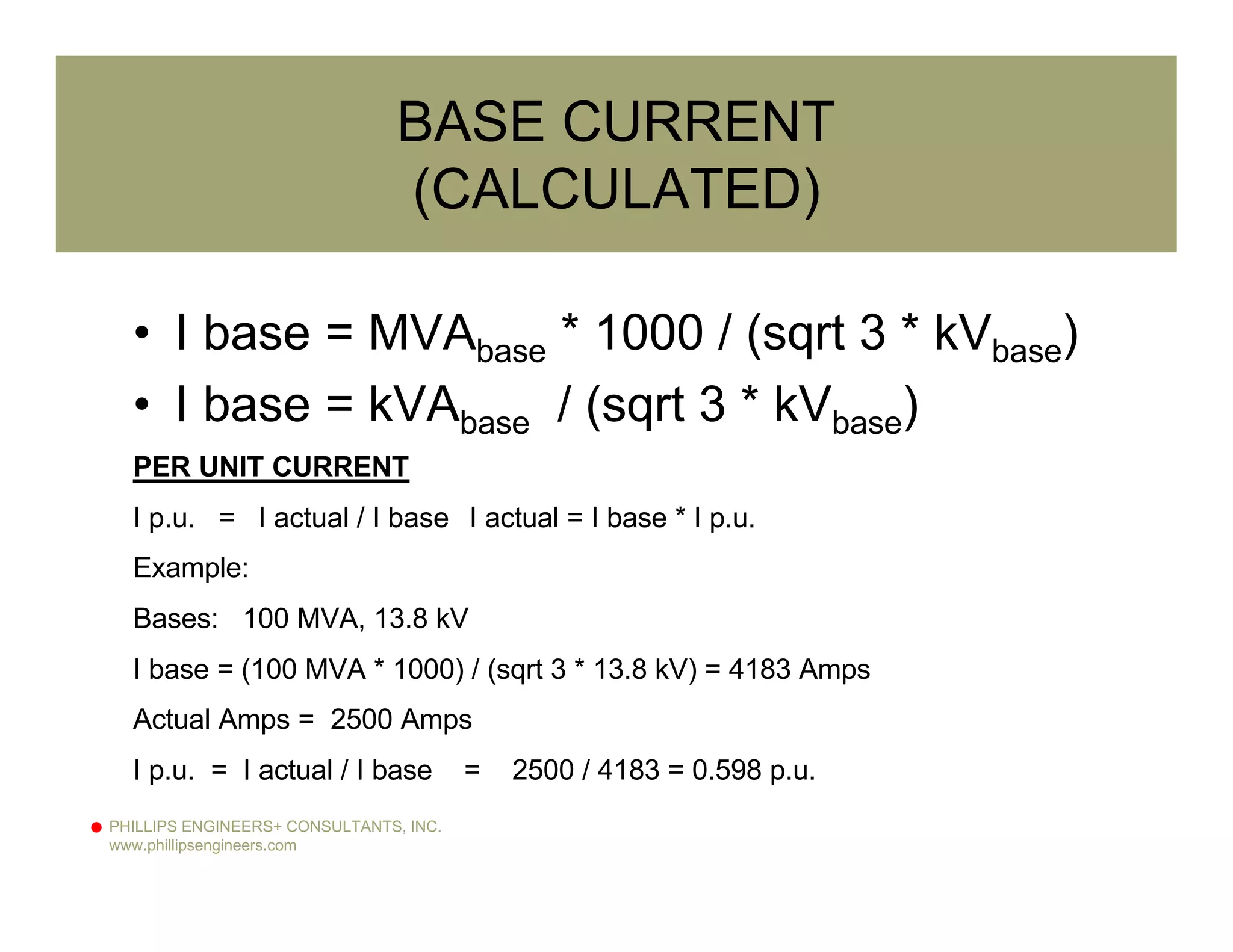 Electric power calculations | PDF