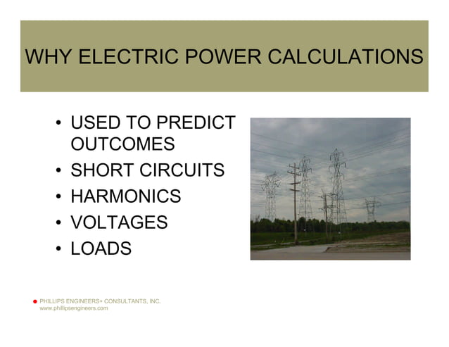 Electric power calculations | PDF