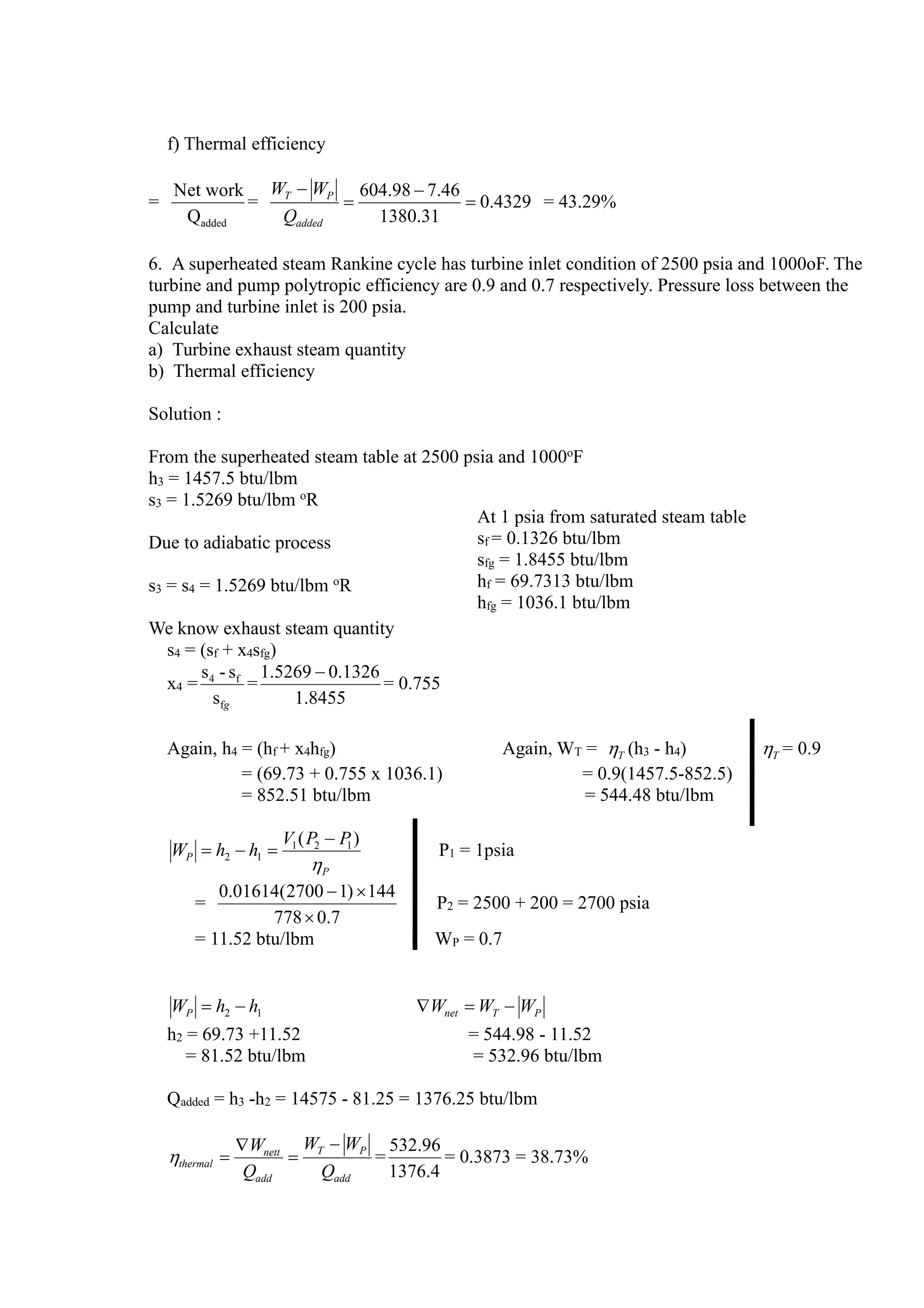 Electric power generation excercises | PDF