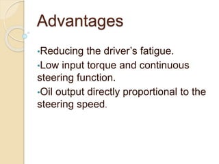 Electric power steering | PPTX