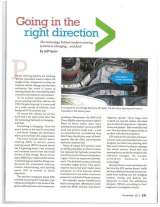 Electric power steering article | PDF