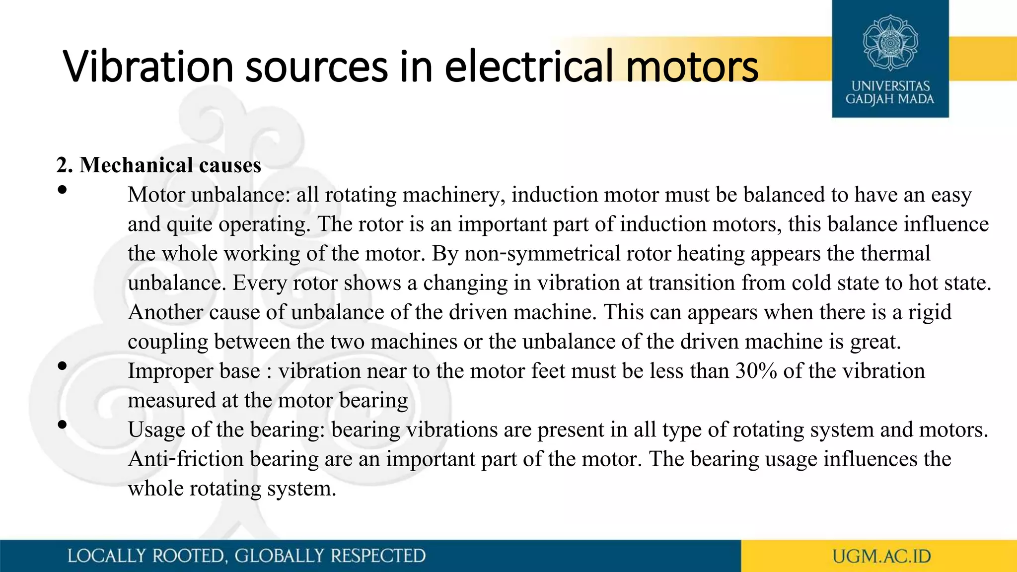 Electric problem vibration | PPTX