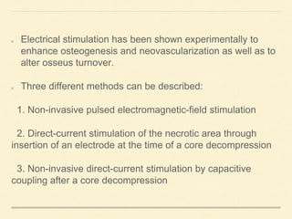 Electric properties of bone and its applications | PPTX