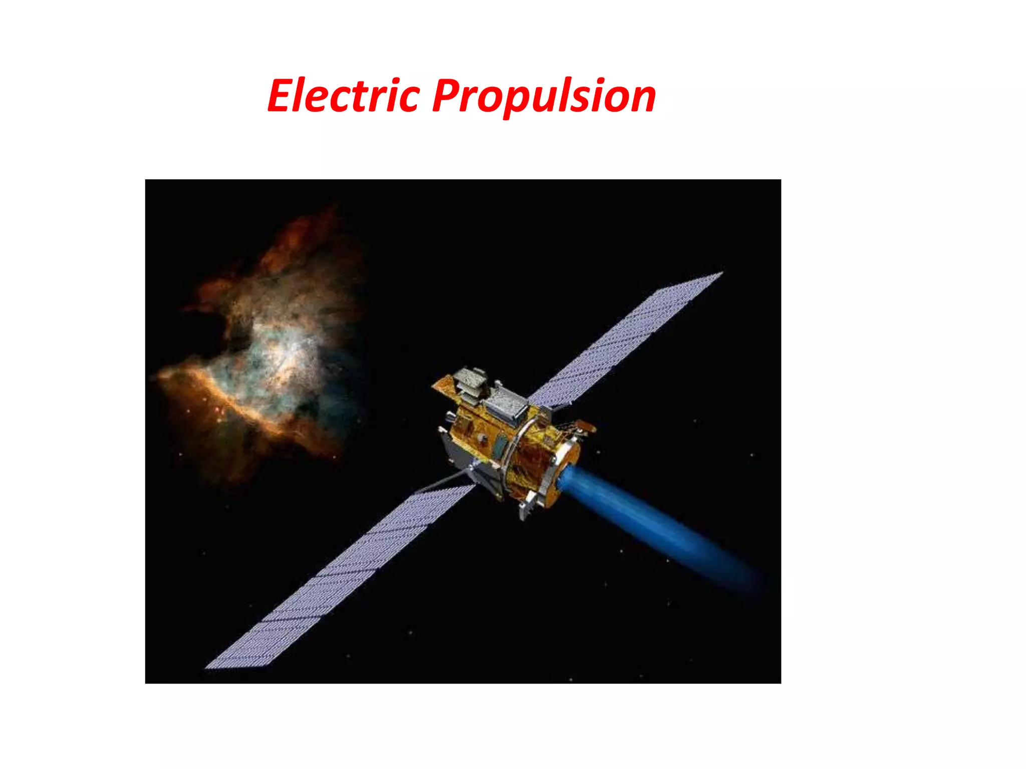 Electric propulsion | PPTX