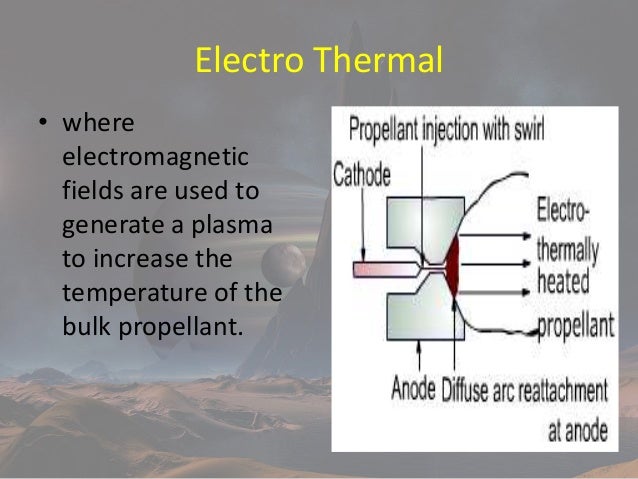 Electric rocket propulsion