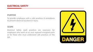 Electric Safety Training presentation pppt | PPTX