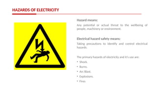 Electric Safety Training presentation pppt | PPTX