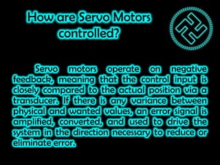 Electric Servo Motor | PPTX