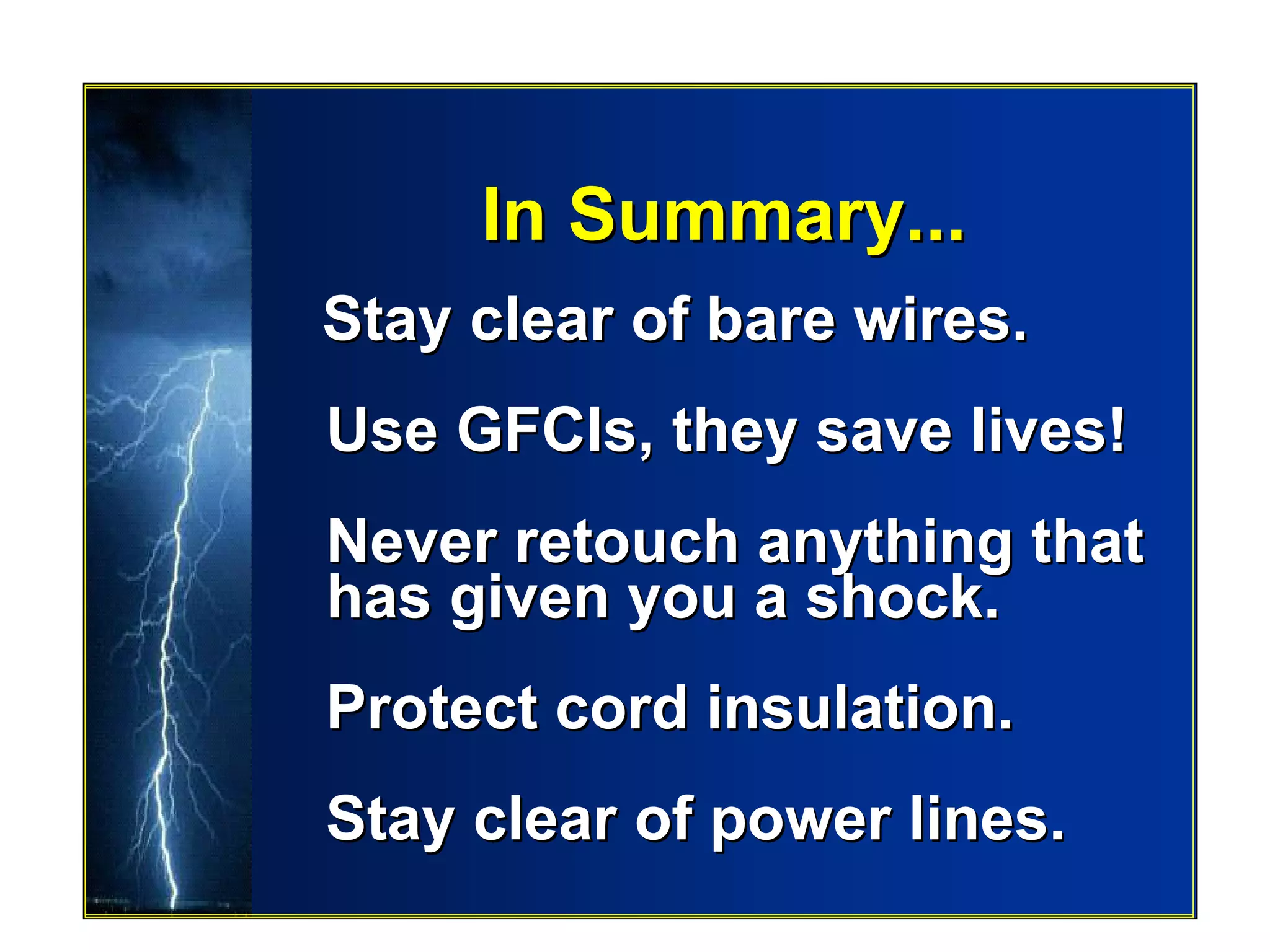 Electric shock | PPT