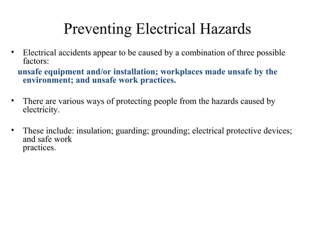 Electric shock | PPT