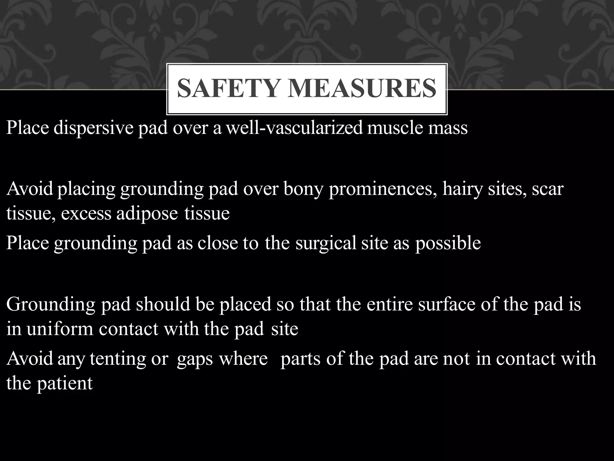 ELECTRICAL SAFETY IN OPERATION THEATRE .pptx