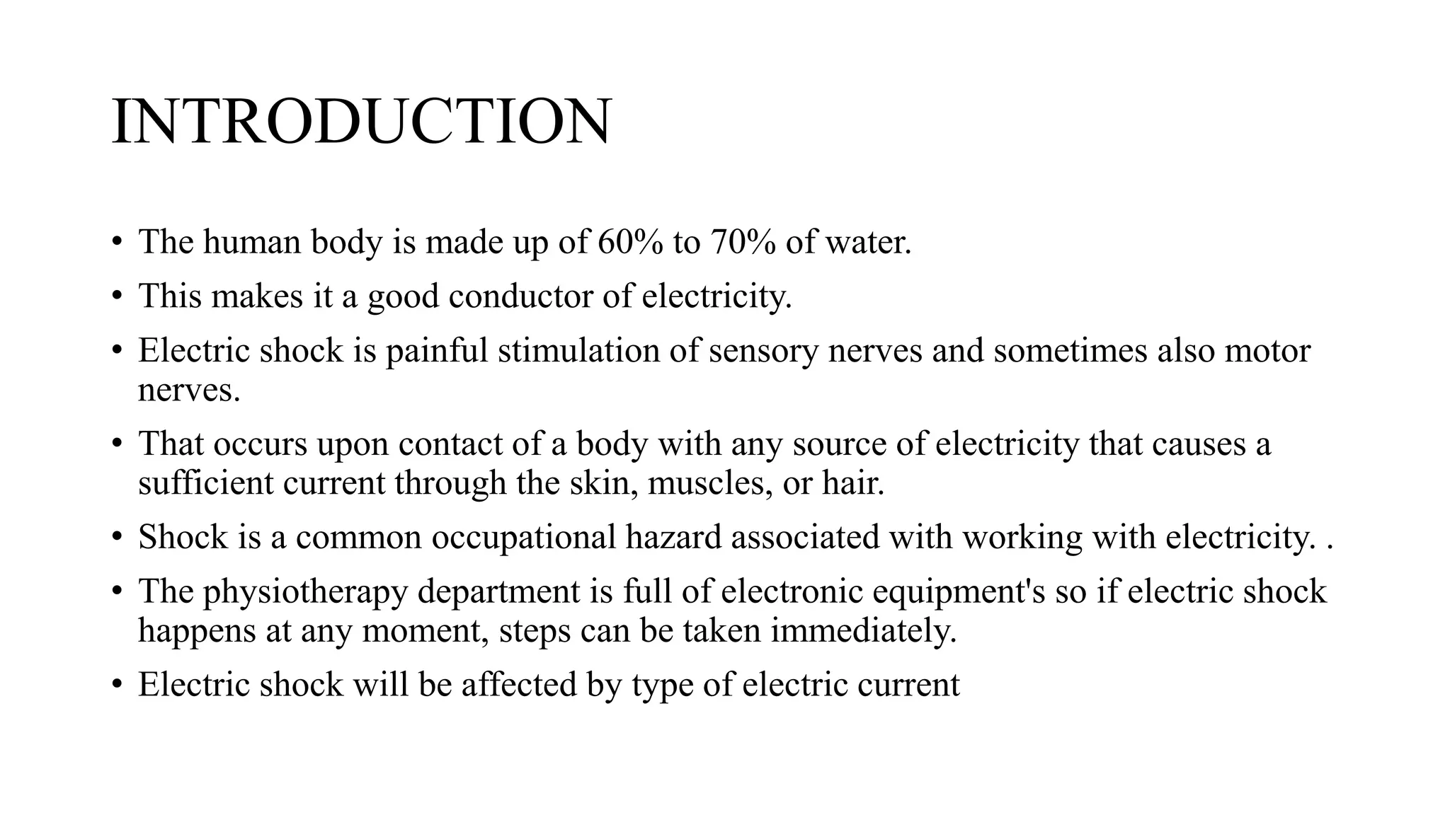 electric shock .pptx