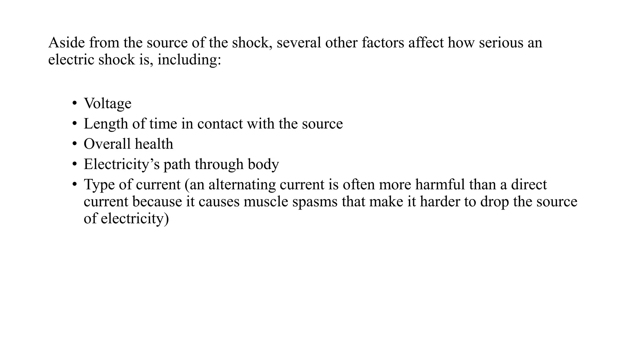 electric shock .pptx