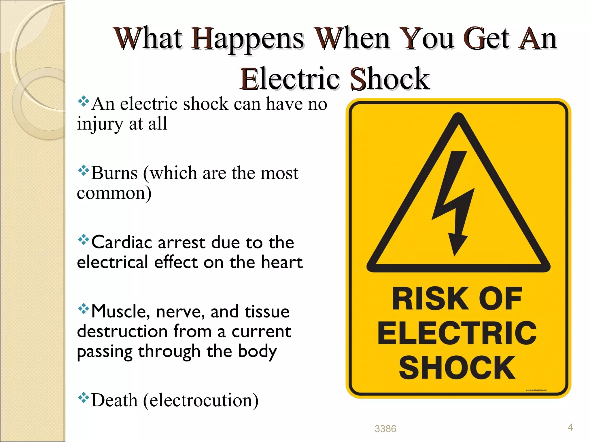 Electric shock | PPT
