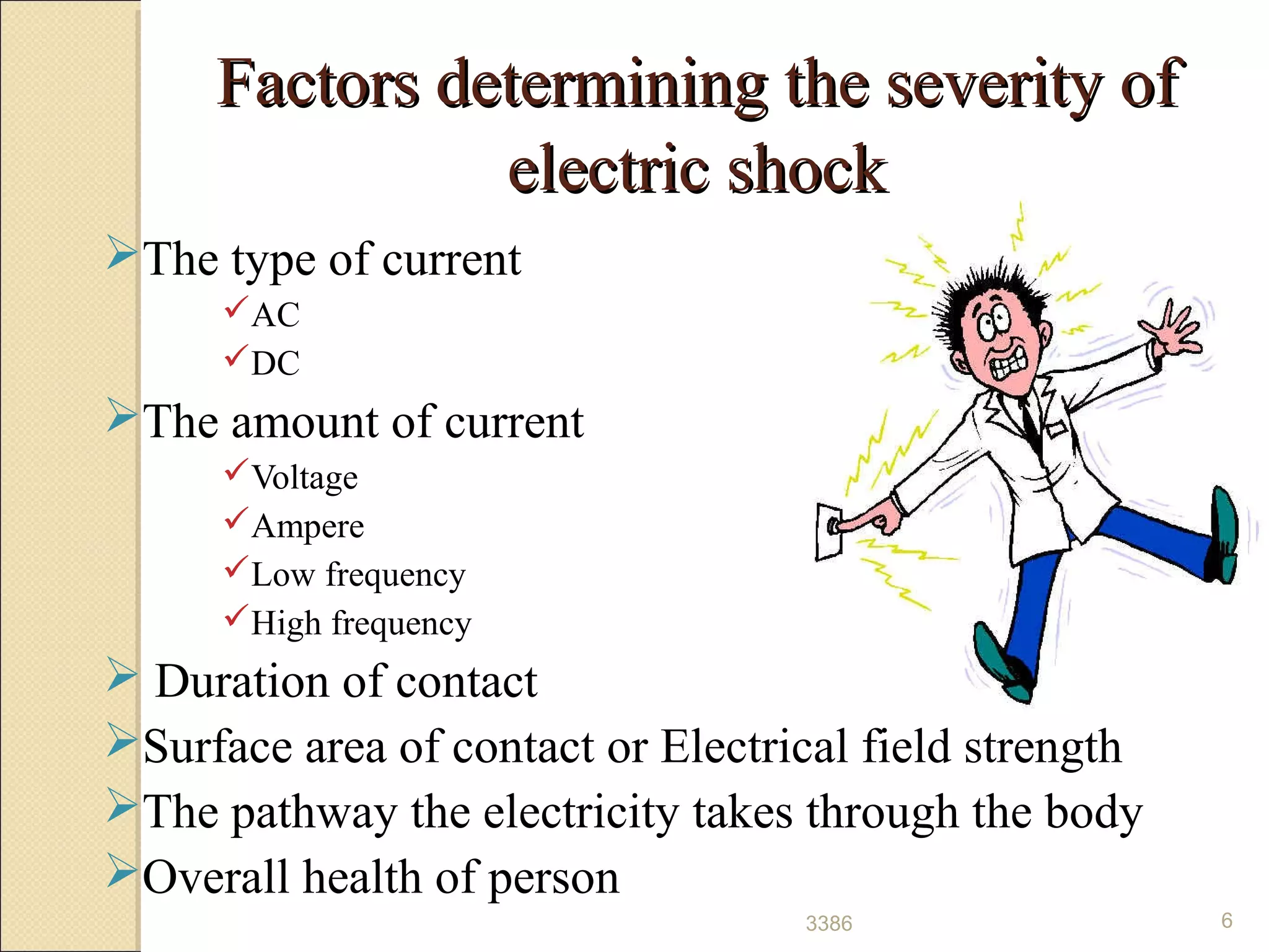 Electric shock | PPT