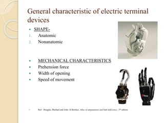 Electric terminal devices | PPTX
