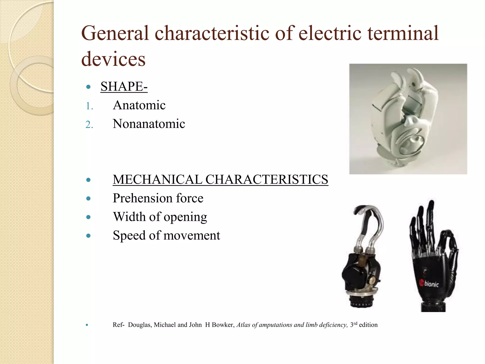 Electric terminal devices | PDF