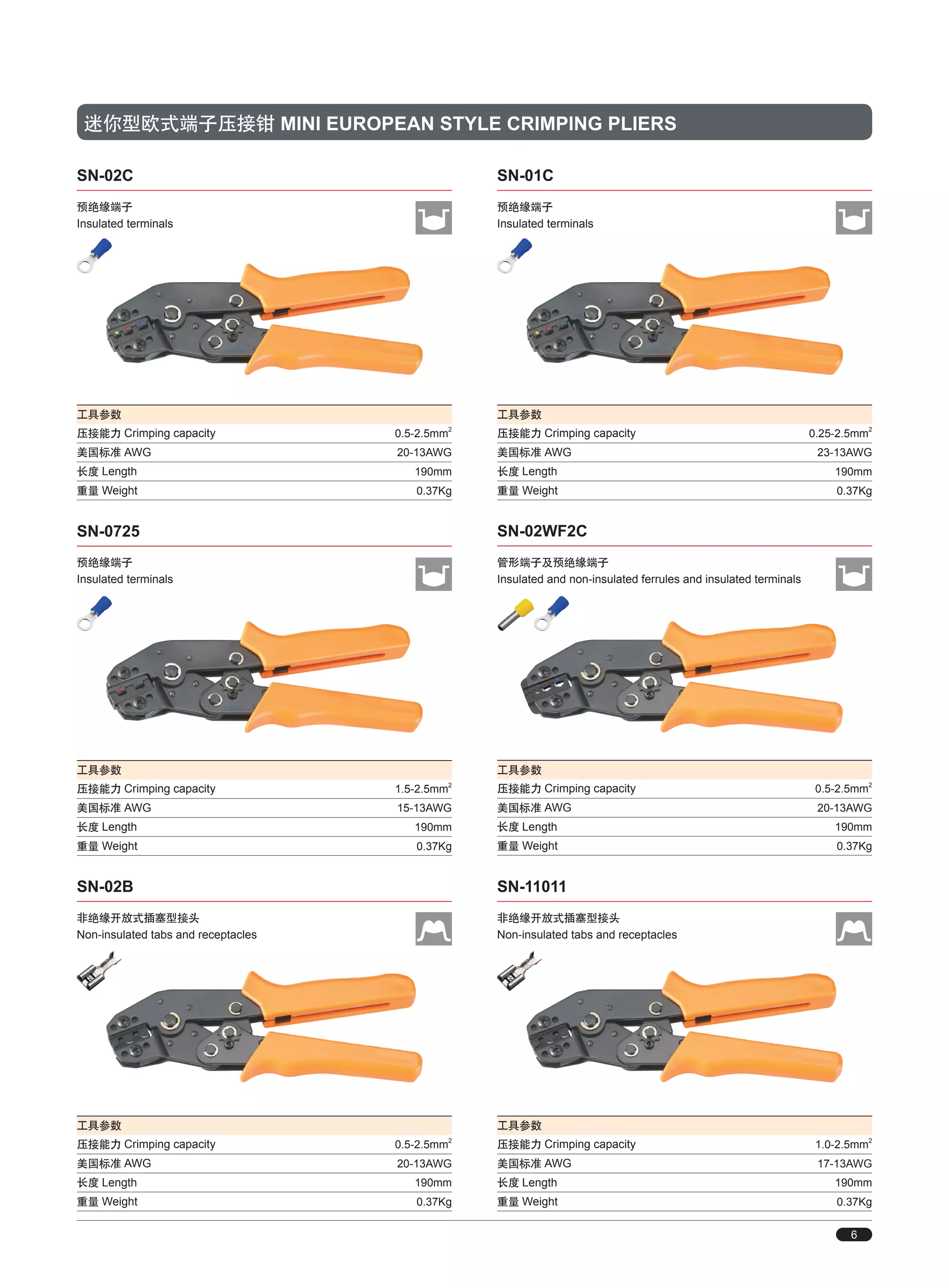 Electric tools Catalog - Cable tools & Wire Tools | PDF