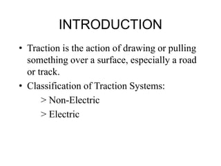 Electric traction (Part 1) | PPTX