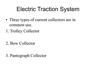 Electric traction (Part 2) | PPT