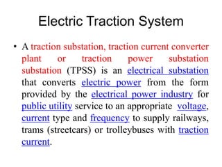 Electric traction (Part 2) | PPT