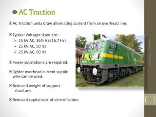Electric traction ankit | PPTX